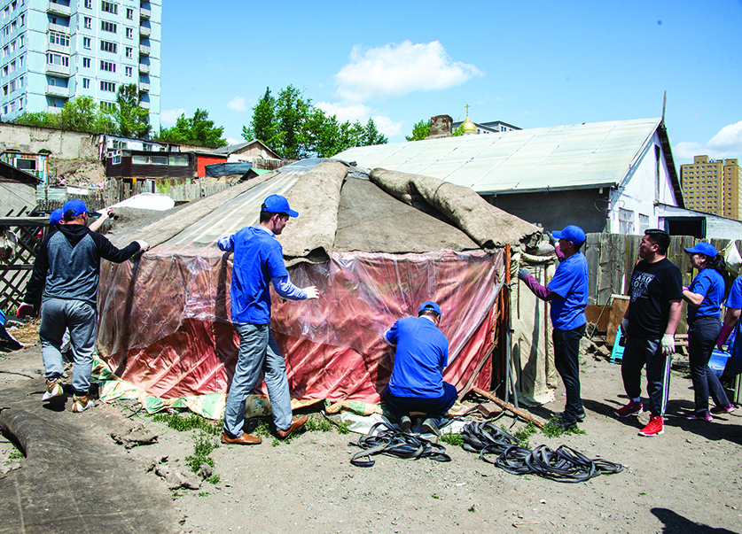 Let’s go build a ger – KIWANIS MAGAZINE